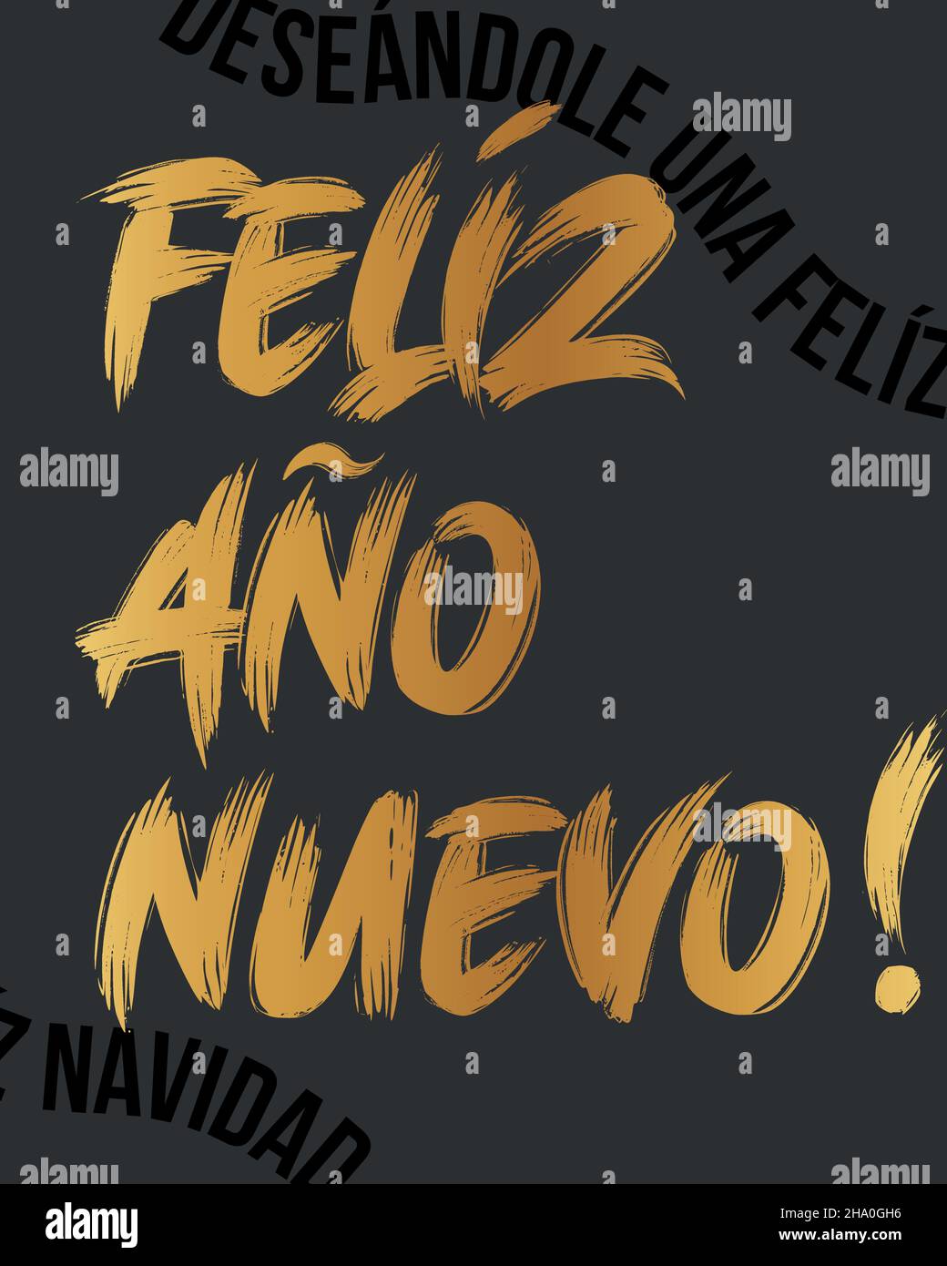 Feliz ano nuevo spanish hi-res stock photography and images - Alamy
