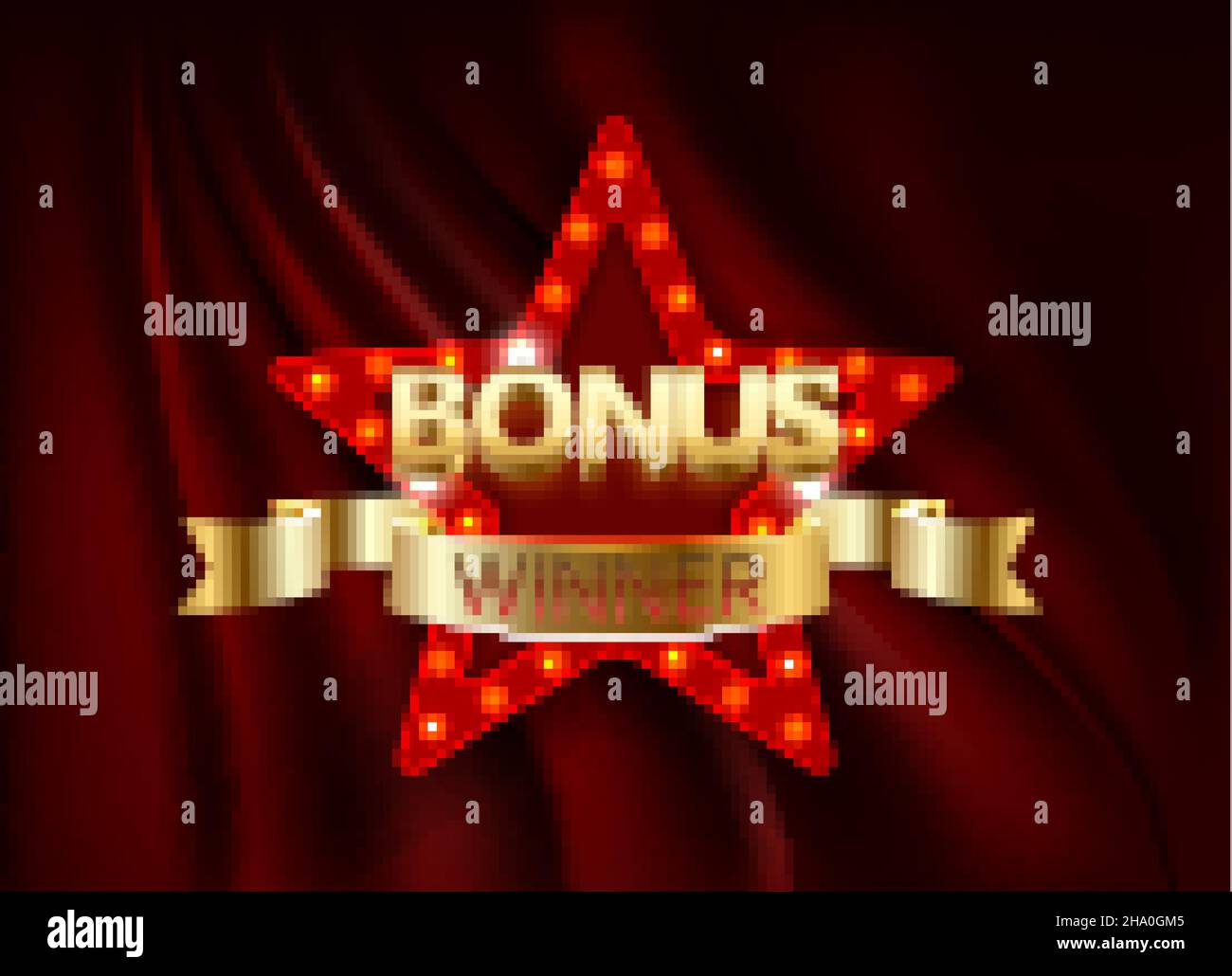 Mega win symbol Stock Vector Images - Alamy