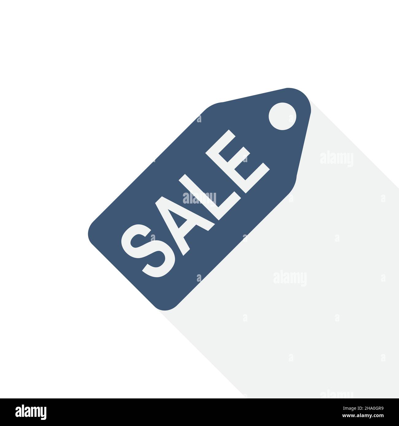 Sale vector illustration, business label flat design icon in eps 10 ...