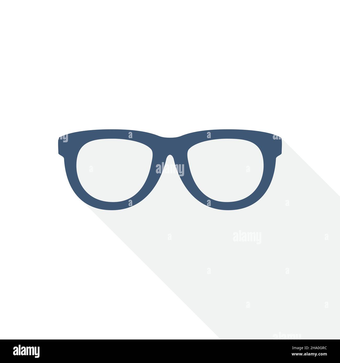 Eyeglasses shadow Stock Vector Images - Alamy