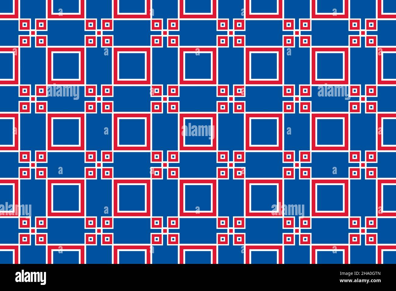 Geometric pattern in the colors of the national flag of Iceland. The ...