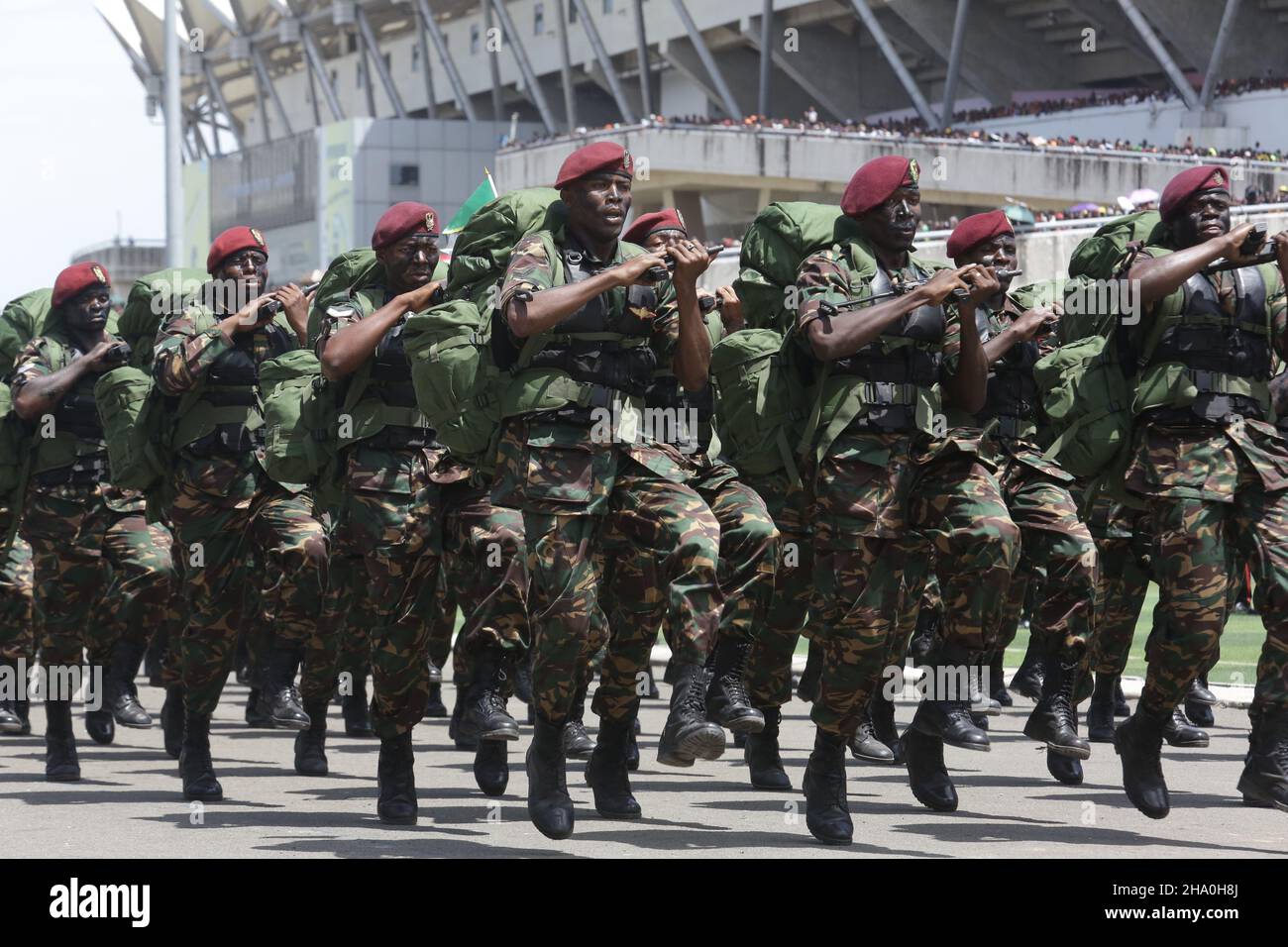 Dar Es Salaam, Tanzania. 9th Dec, 2021. Members of Tanzania People's ...