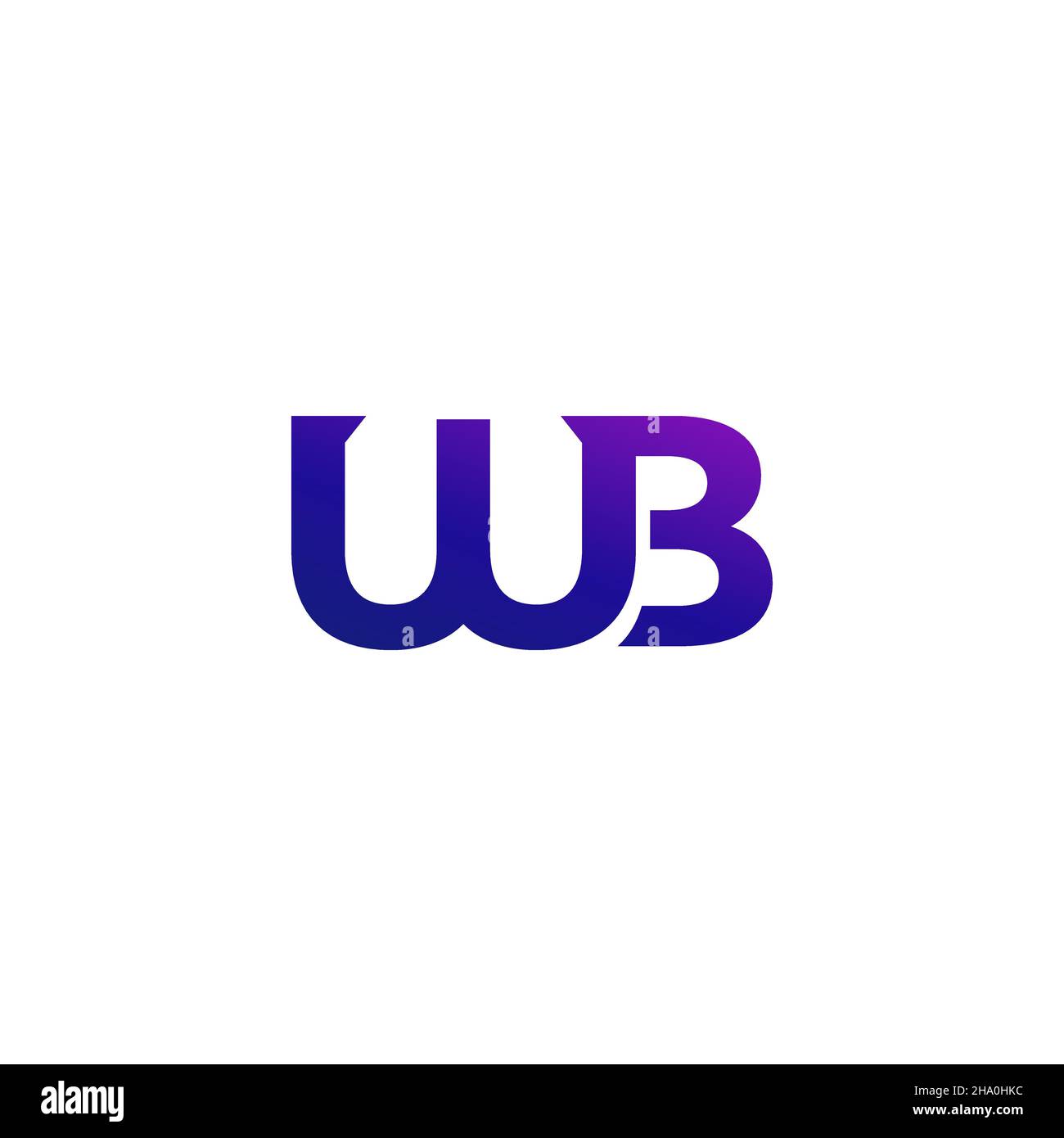 Wb letters hi-res stock photography and images - Alamy