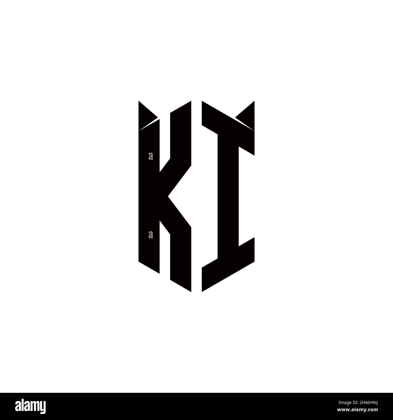 Ki logo vector vectors Stock Vector Images - Alamy