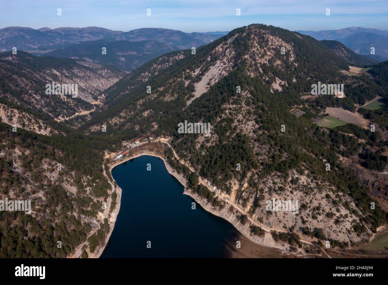 Sunnet Lake is the district of Goynuk, Bolu in Turkey Stock Photo - Alamy