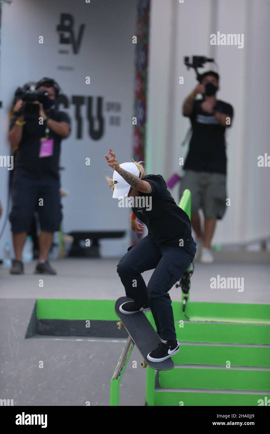 Rio de Janeiro, Brazil. 5th Dec, 2021. 2nd placed Pamela Rosa ...