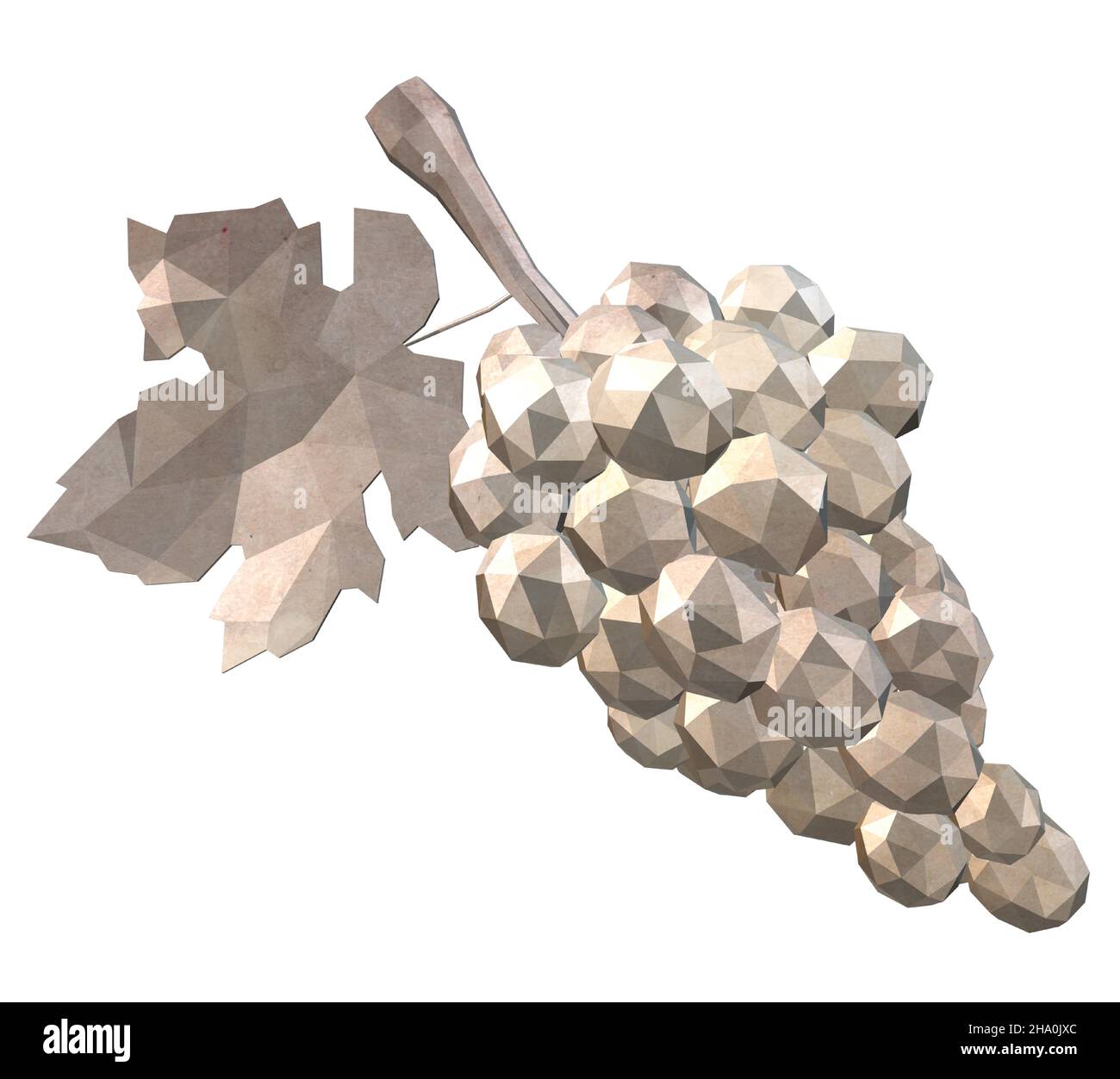 Silver cluster leaf Stock Vector Images - Alamy
