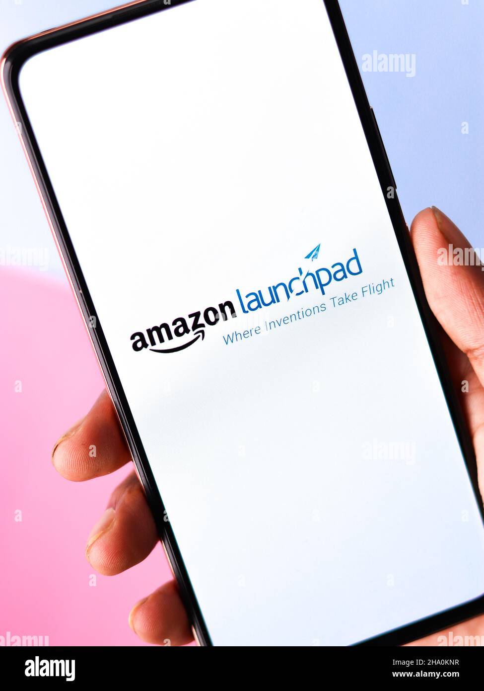 Launchpad logo hi-res stock photography and images - Alamy