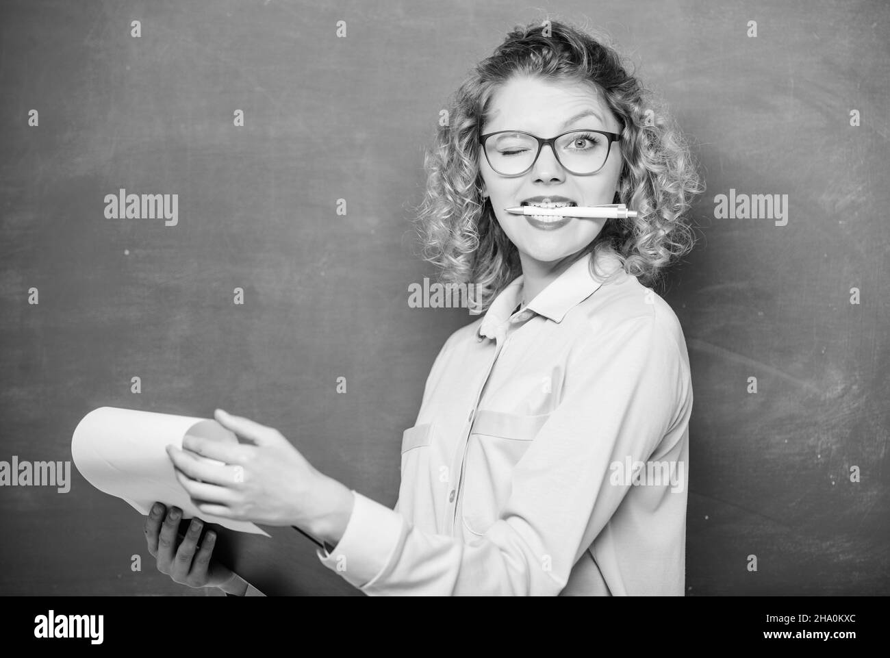 Paperwork documentary files. School homework. Knowledge day. Back to ...