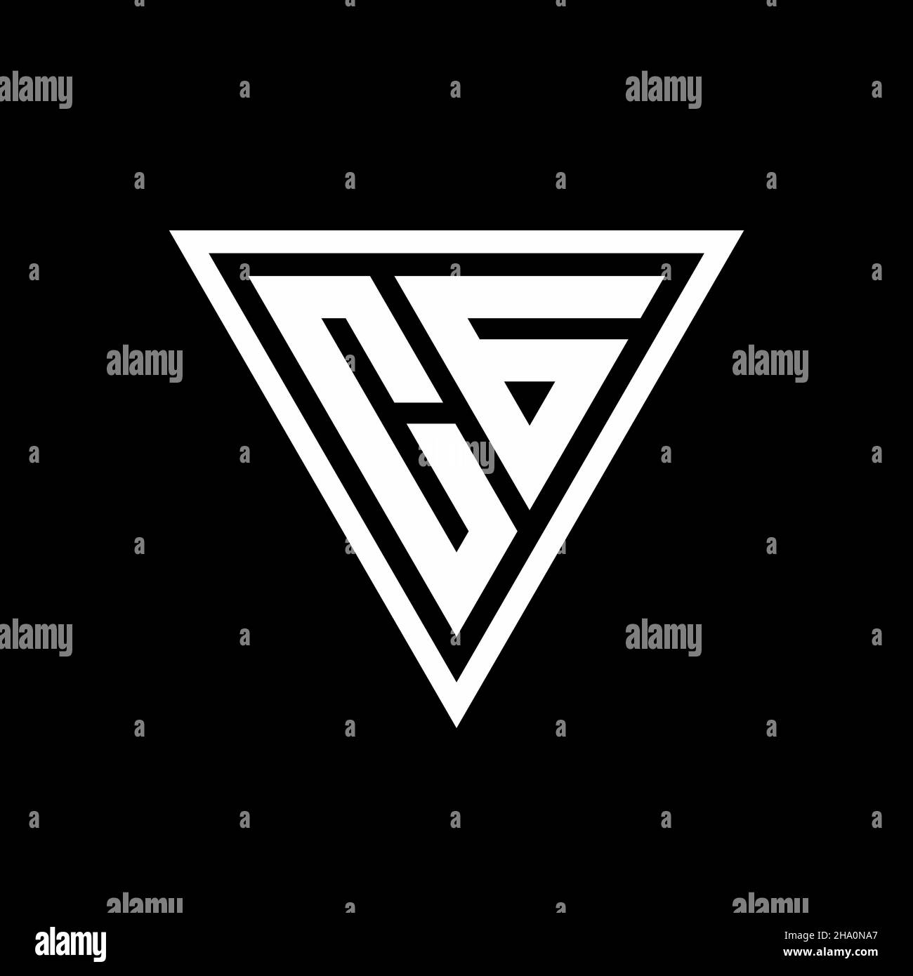 Cg logo geometric shape Black and White Stock Photos & Images - Alamy
