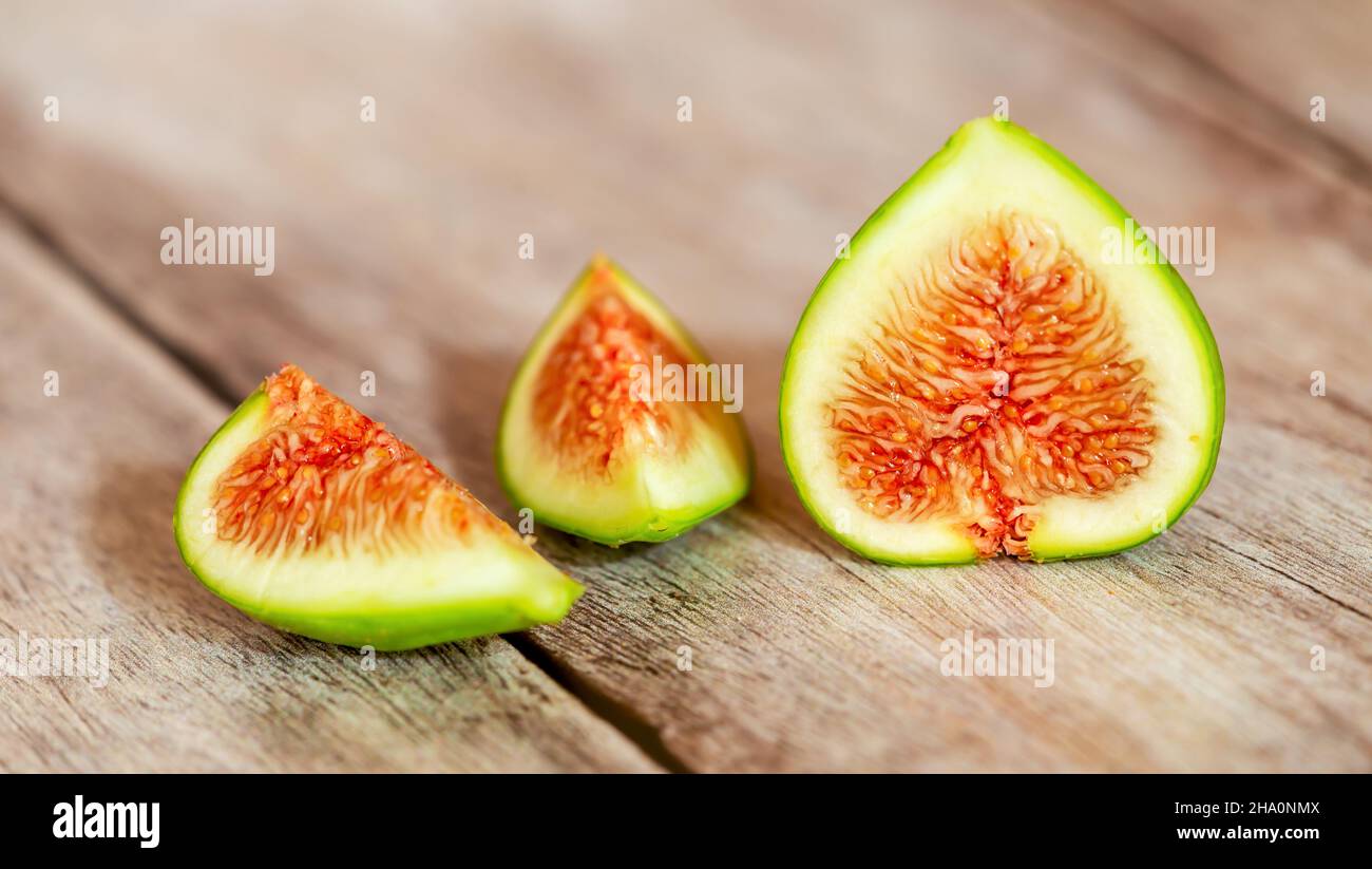 Fresh fig fruits close-up, healthy food and eating concept Stock Photo ...