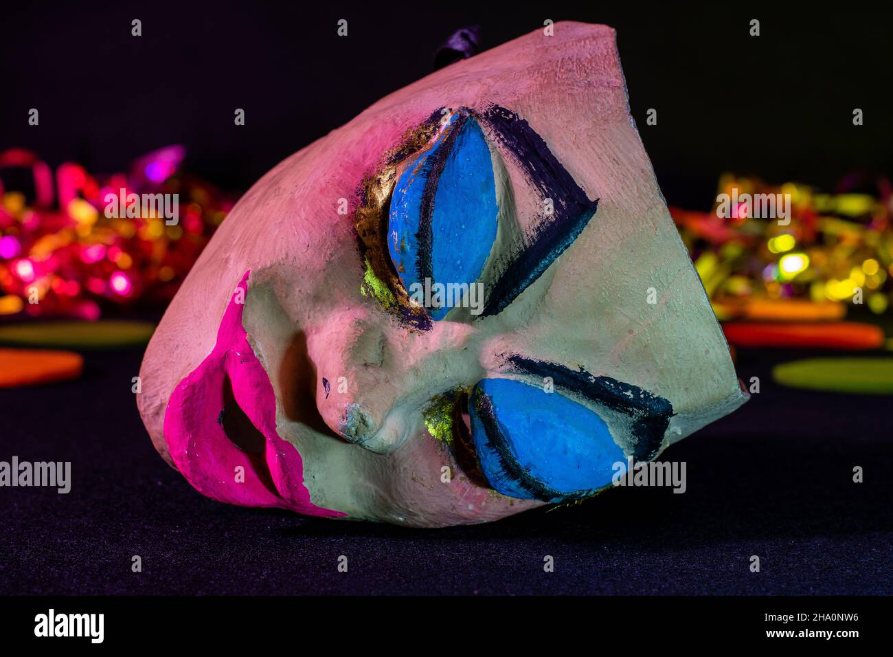 swiss carnival mask from basel Stock Photo - Alamy