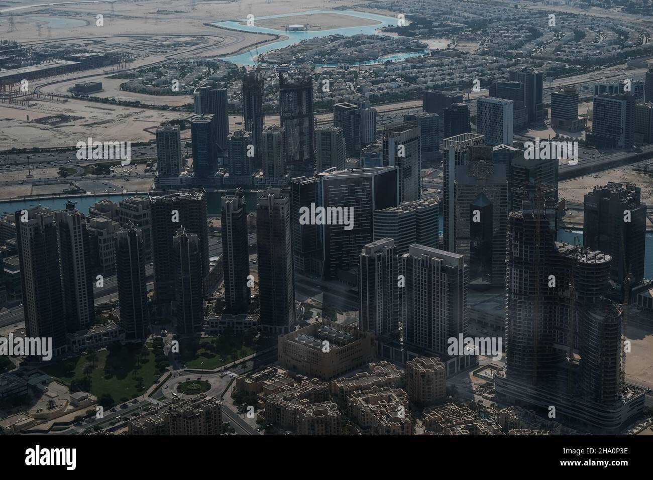 Dubai, United Arab Emirates. 8th Nov, 2021. A view from Burj Khalifa ...