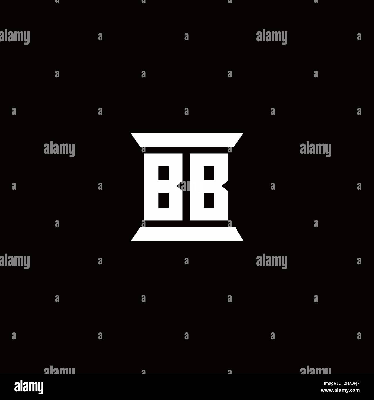 Letter bb logo Stock Vector Images - Alamy