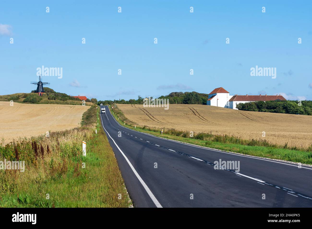 Hjoerring: Bodilshoej Mill (Boerglum Abbey Mill), Boerglum Abbey ...