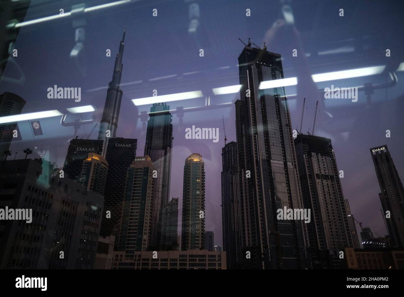 Dubai, United Arab Emirates. 08th Nov, 2021. A view of Burj Khalifa and ...