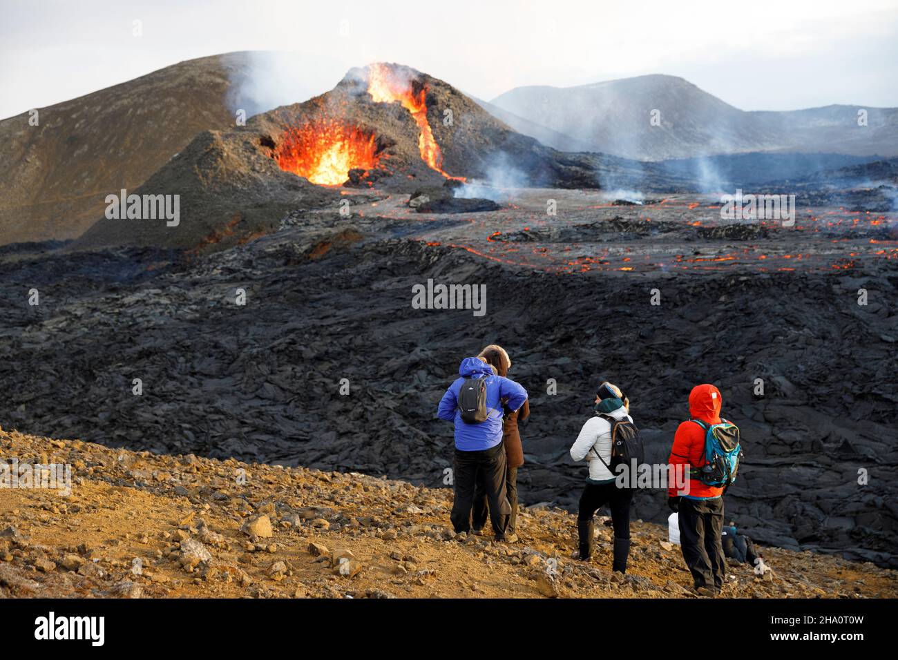 Lava natural disaster hi-res stock photography and images - Alamy