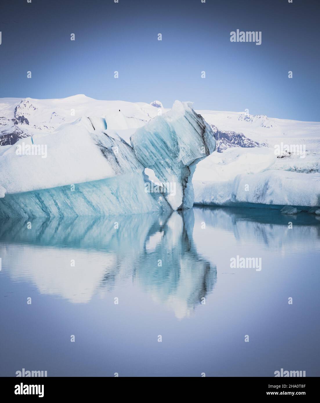 Lake moraine aerial hi-res stock photography and images - Alamy