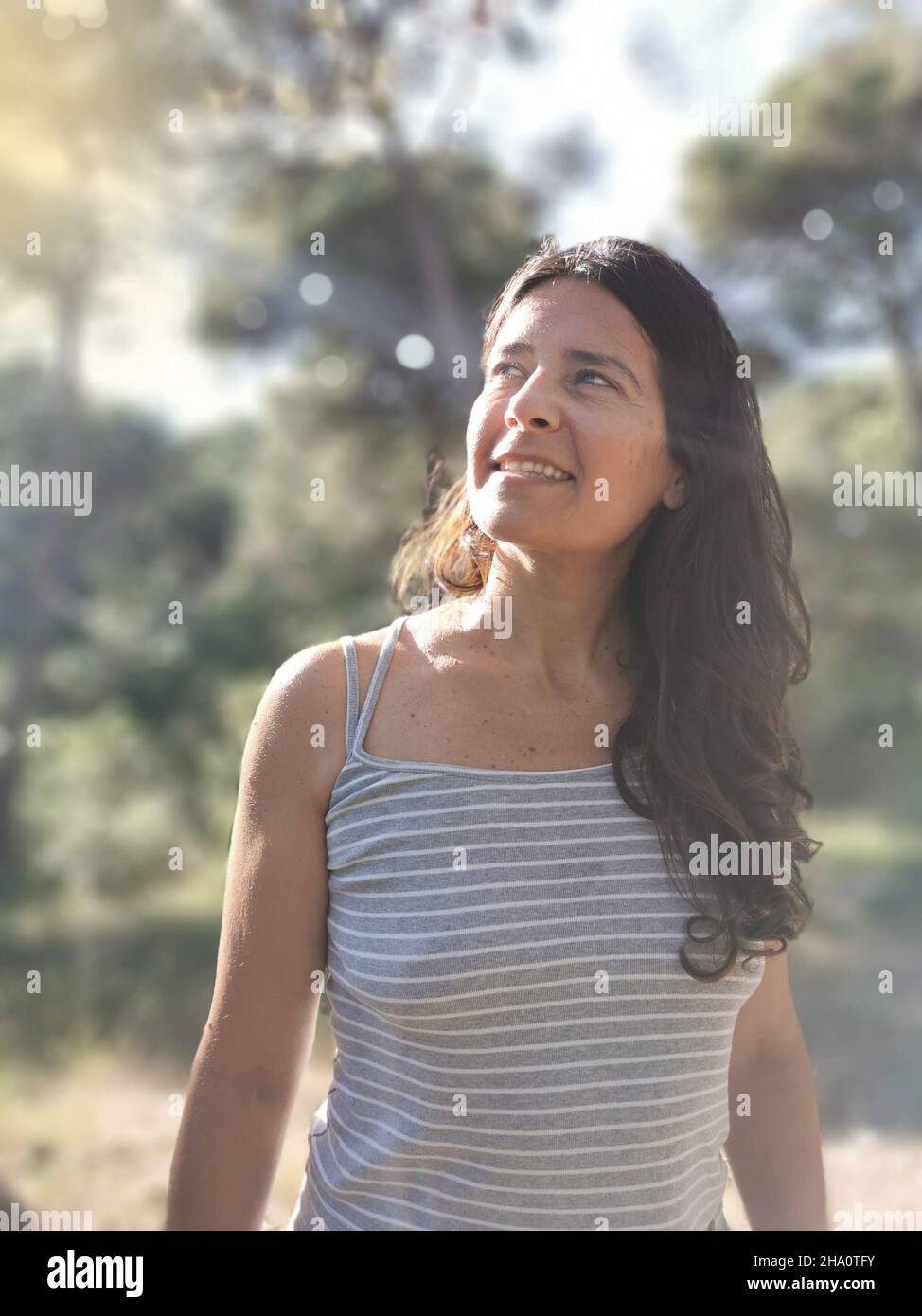 Beautiful middle aged spanish woman hi-res stock photography and images ...