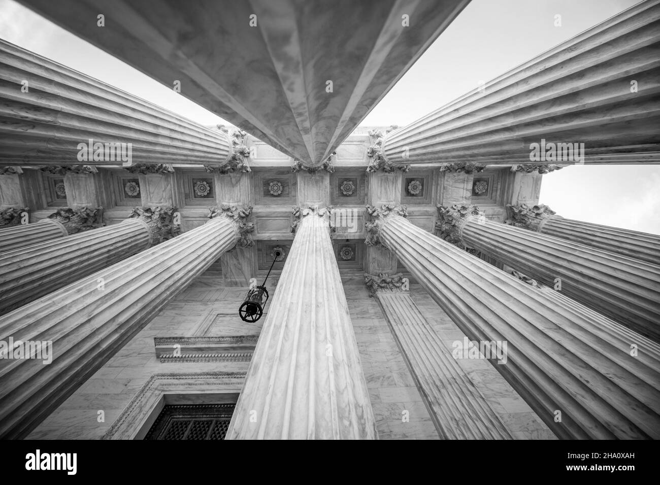 U.S. Supreme Court Columns Stock Photo - Alamy