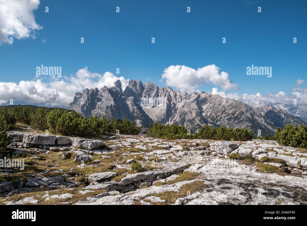 View from Monte Piano into Val di Landro, Dolomites Stock Photo - Alamy