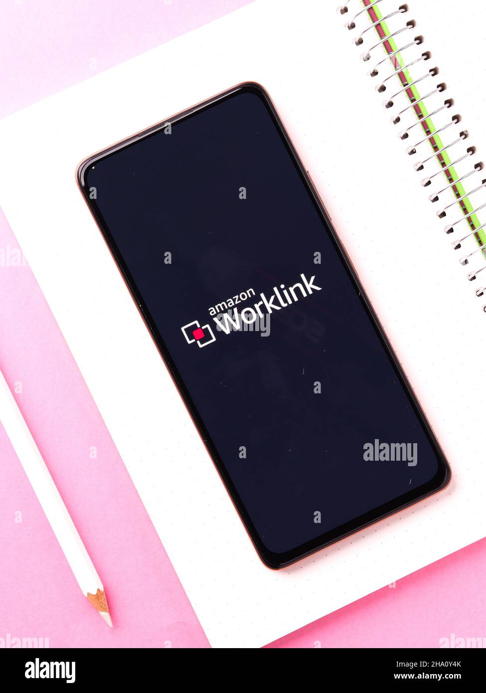 Amazon worklink logo hi-res stock photography and images - Alamy