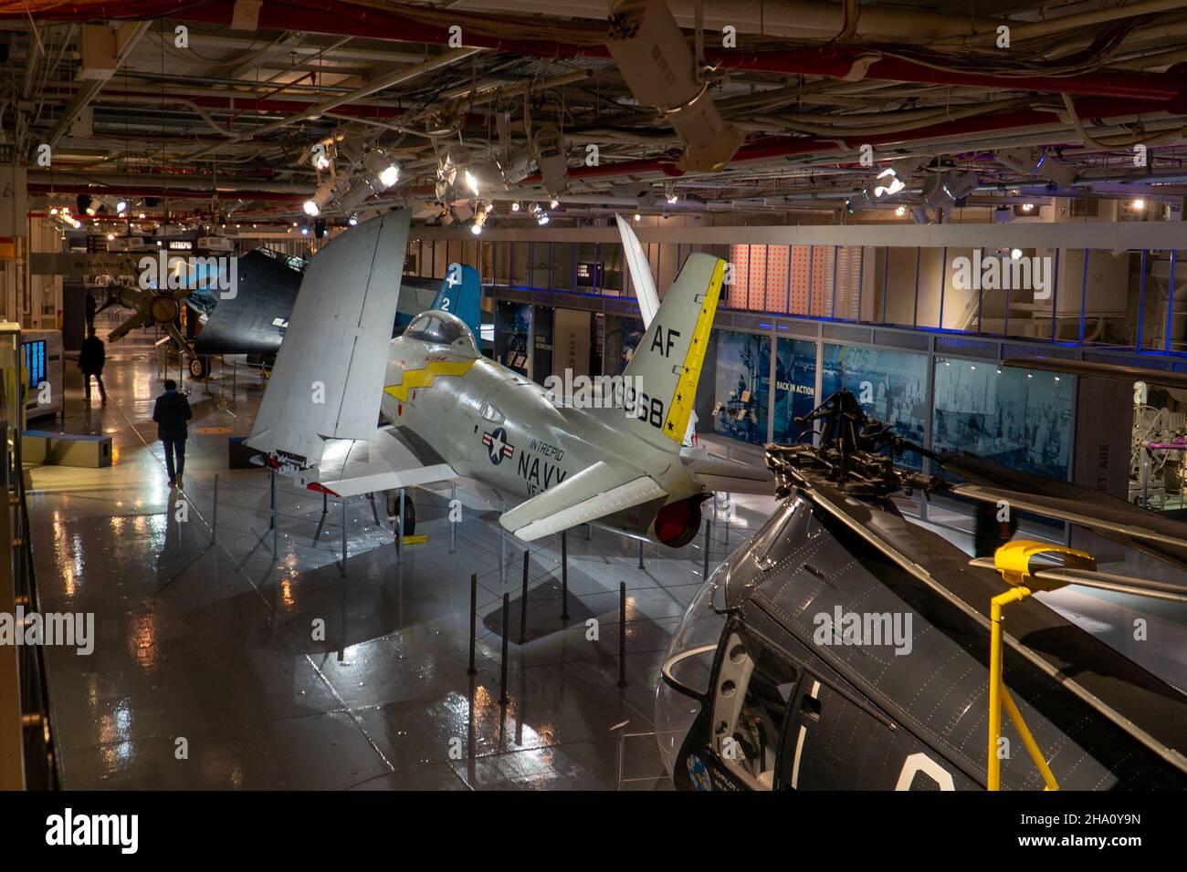 USS Intrepid Aircraft Carrier Stock Photo - Alamy