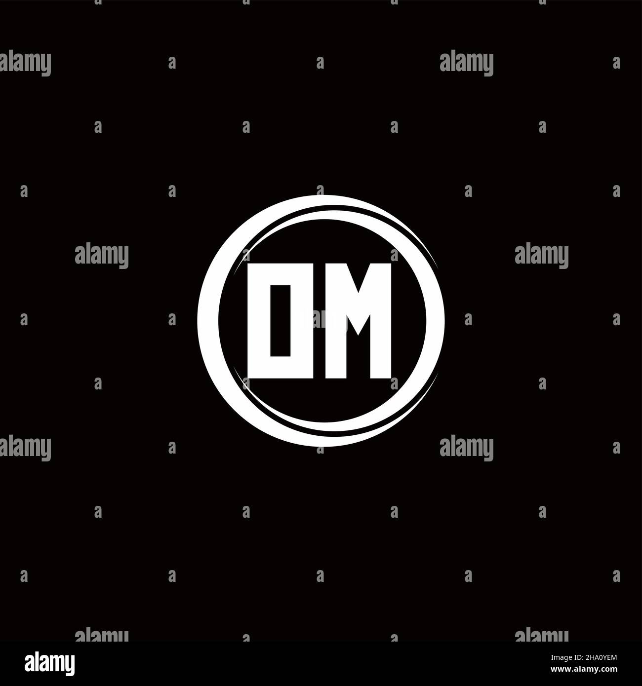 Initial letter om hi-res stock photography and images - Alamy