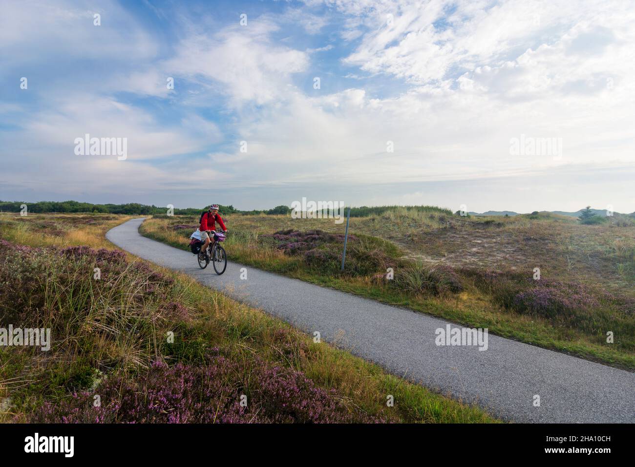 Cyclist in skagen hi-res stock photography and images - Alamy