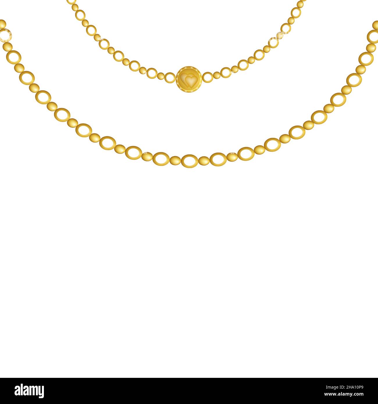 Gold Chain Vector