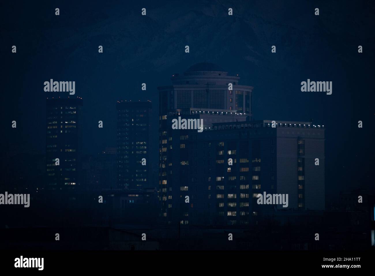 Building architecture night background hi-res stock photography and ...