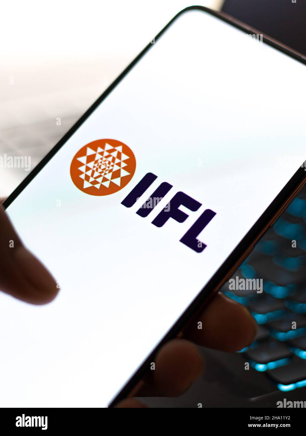 West Bangal, India - December 05, 2021 : India Infoline iifl logo on ...