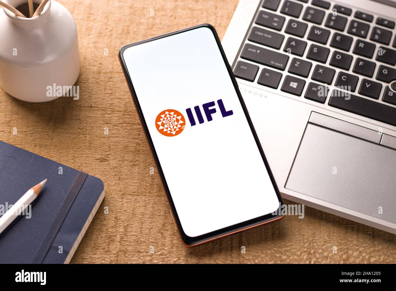 West Bangal, India - December 05, 2021 : India Infoline iifl logo on ...