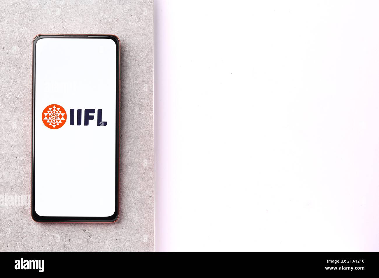 West Bangal, India - December 05, 2021 : India Infoline iifl logo on ...