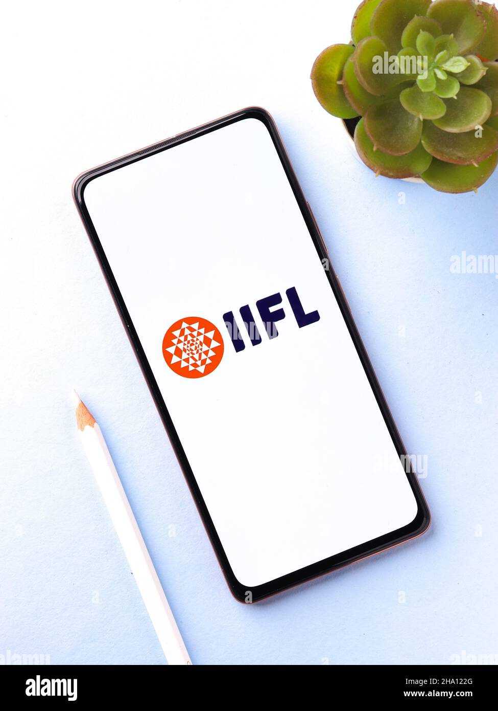 West Bangal, India - December 05, 2021 : India Infoline iifl logo on ...