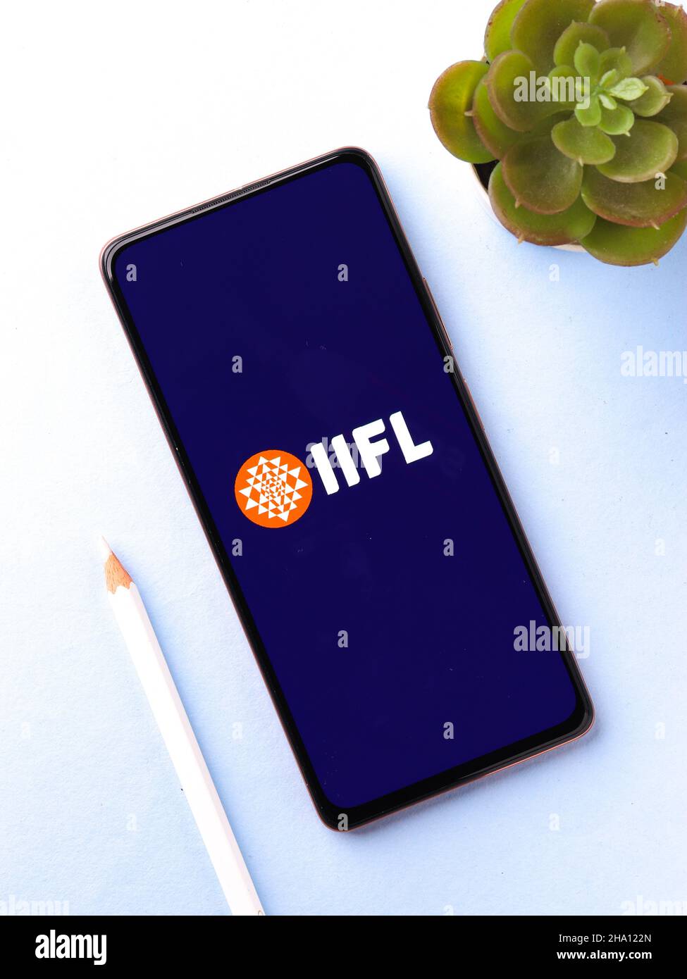 West Bangal, India - December 05, 2021 : India Infoline iifl logo on ...