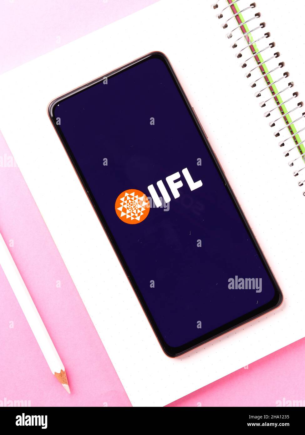 West Bangal, India - December 05, 2021 : India Infoline iifl logo on ...