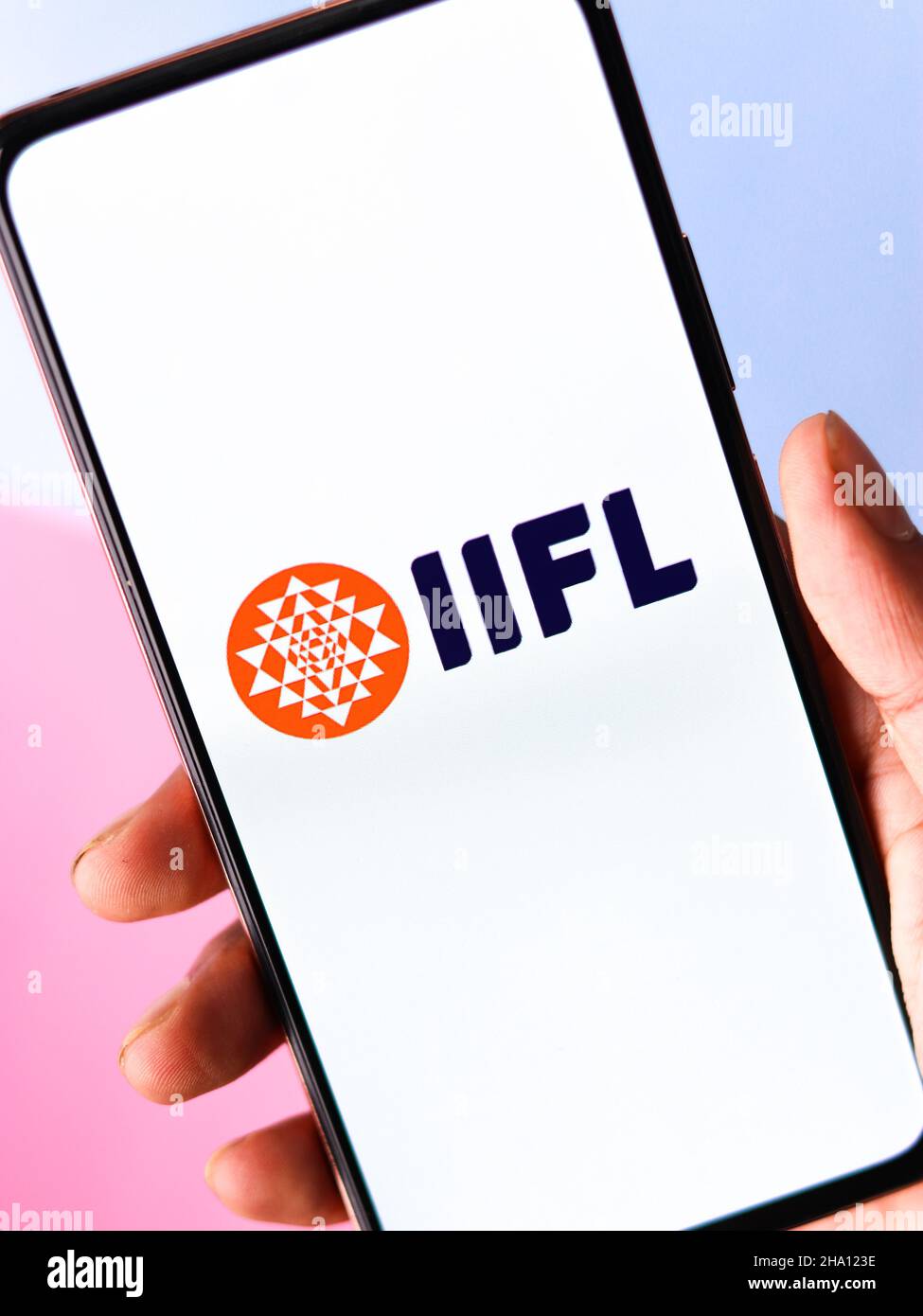 West Bangal, India - December 05, 2021 : India Infoline iifl logo on ...