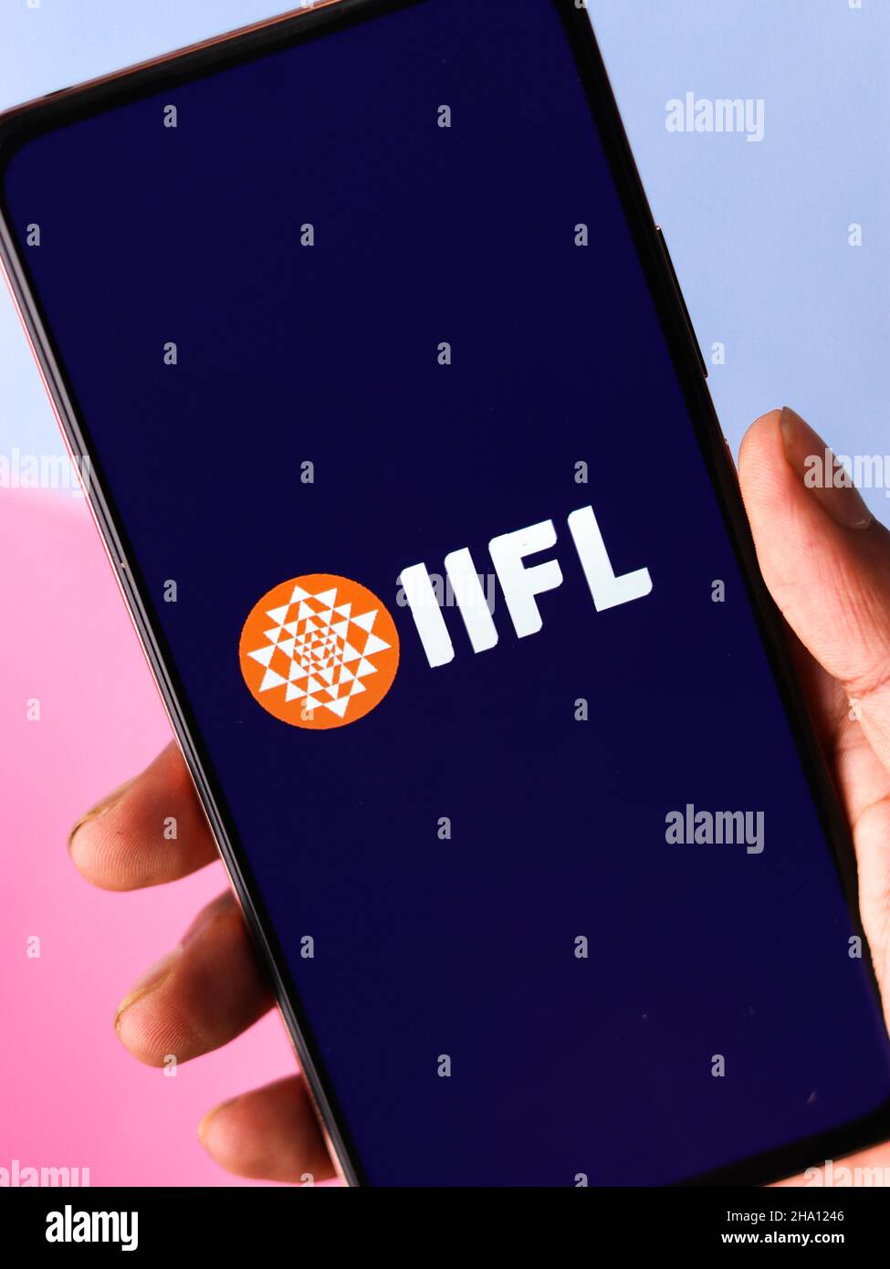 West Bangal, India - December 05, 2021 : India Infoline iifl logo on ...