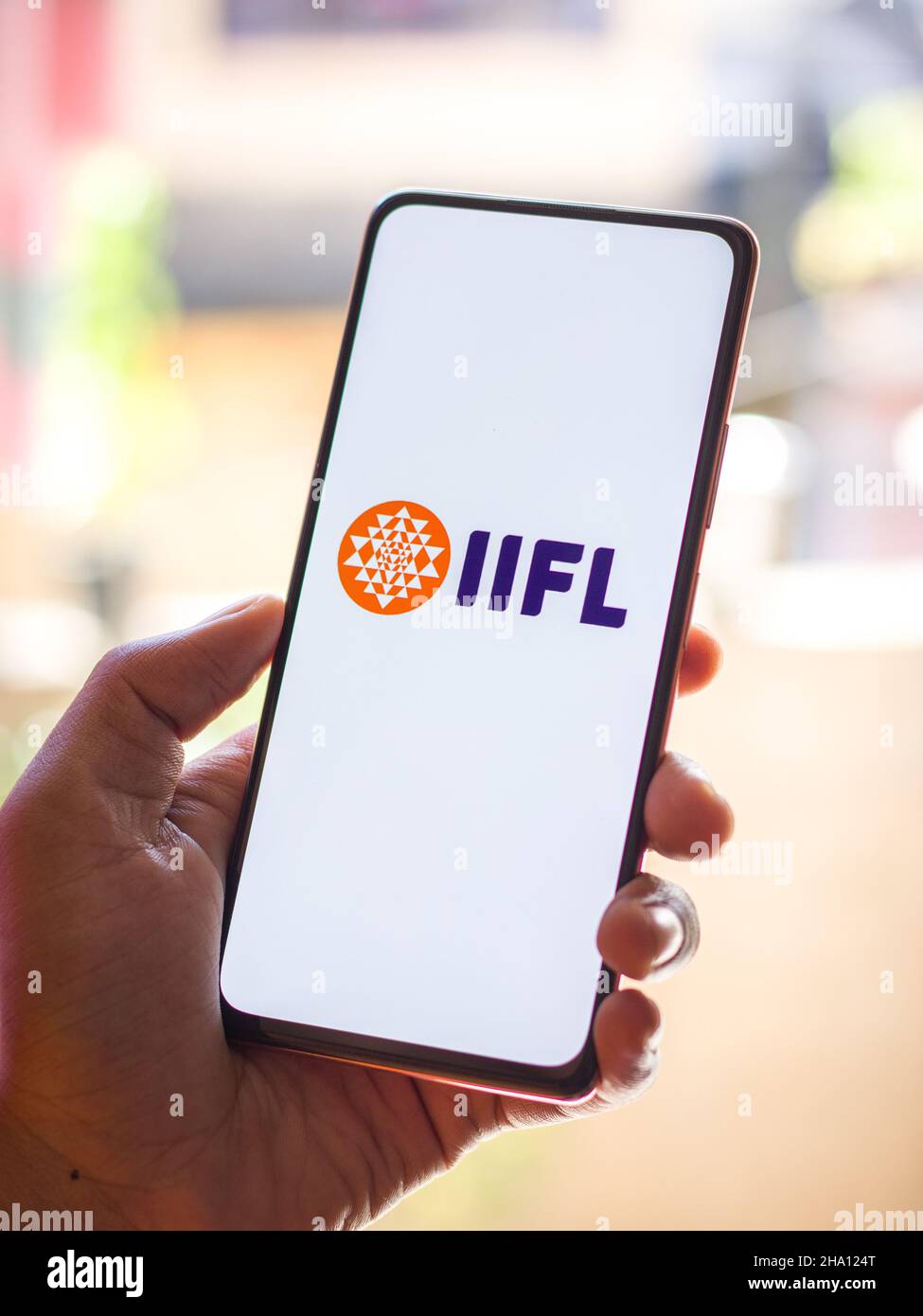 West Bangal, India - December 05, 2021 : India Infoline iifl logo on ...