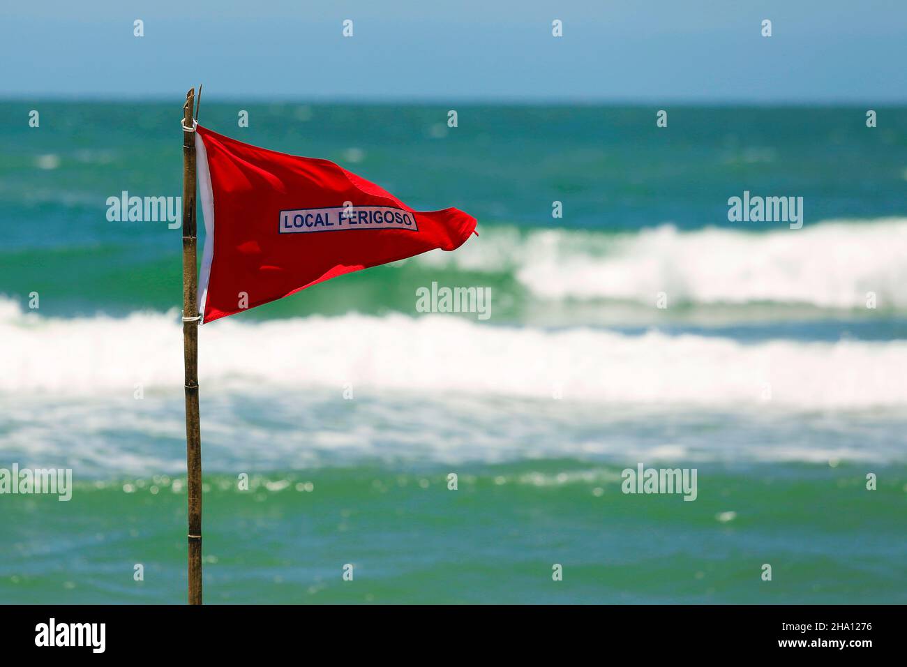 Rip current caution sign hi-res stock photography and images - Alamy