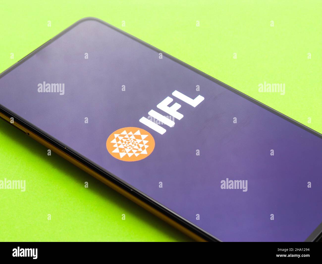 West Bangal, India - December 05, 2021 : India Infoline iifl logo on ...