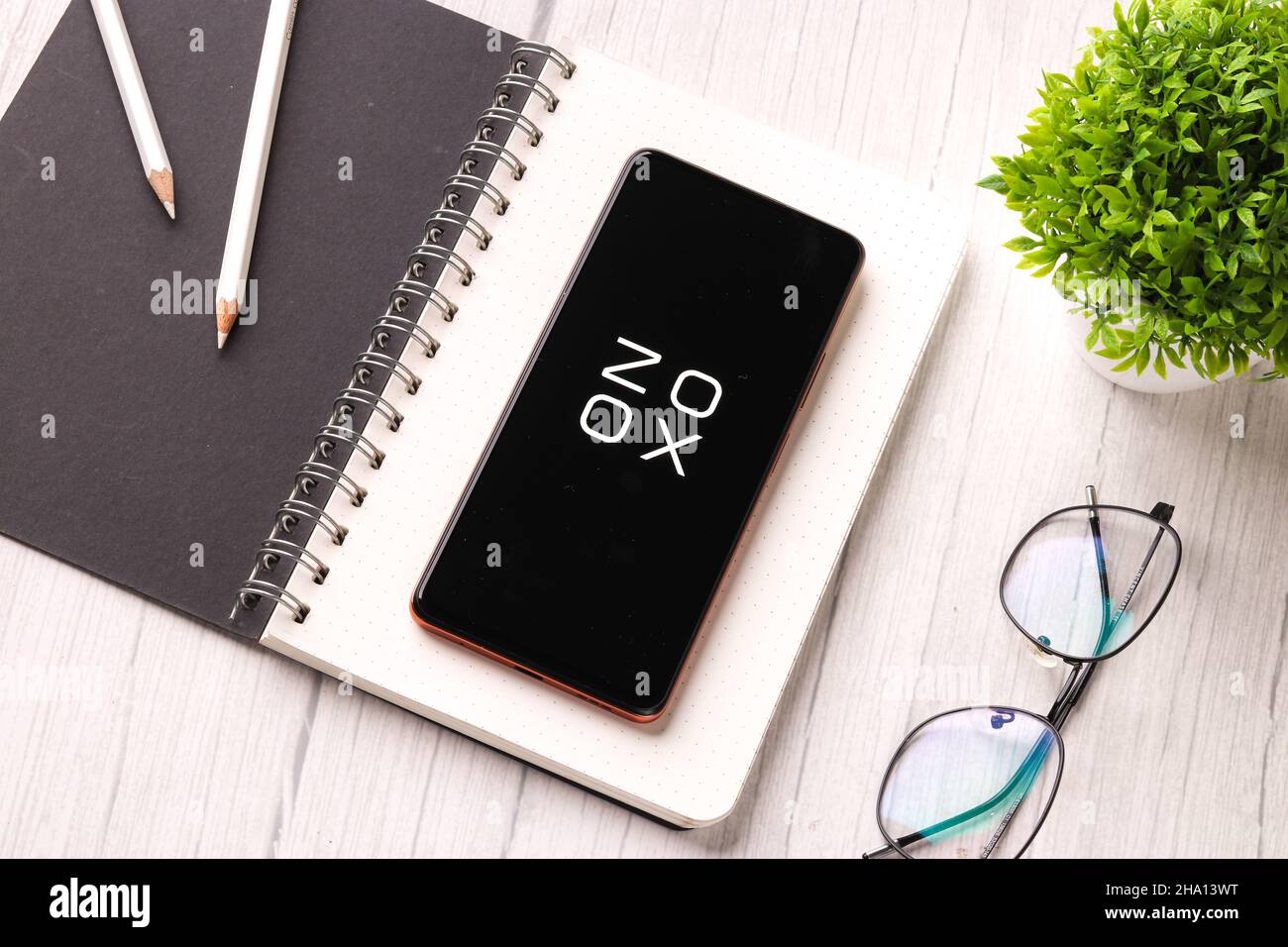 West Bangal, India - December 05, 2021 : Zoox logo on phone screen ...