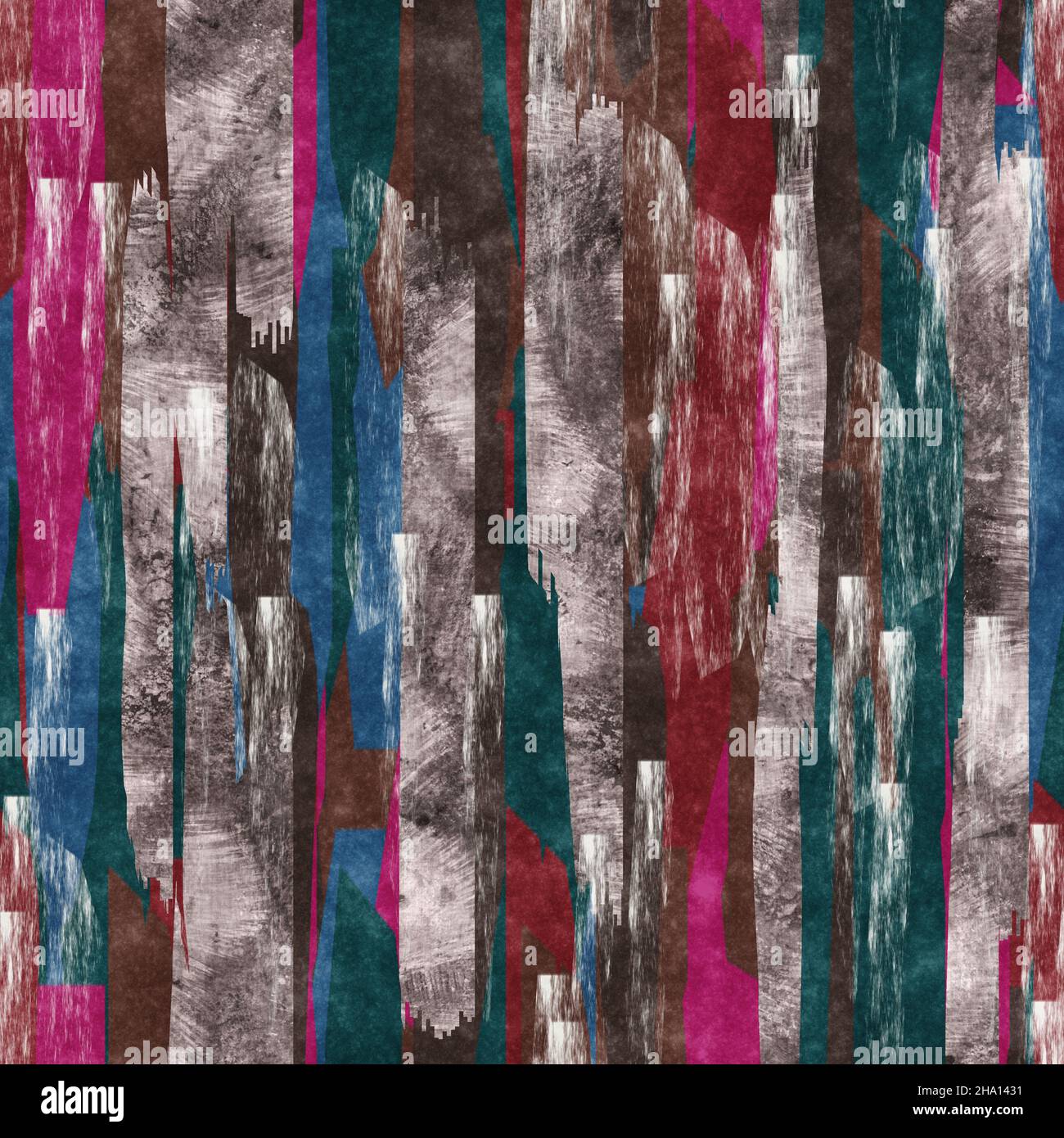 Seamless paper strip collage surface pattern design for print Stock ...