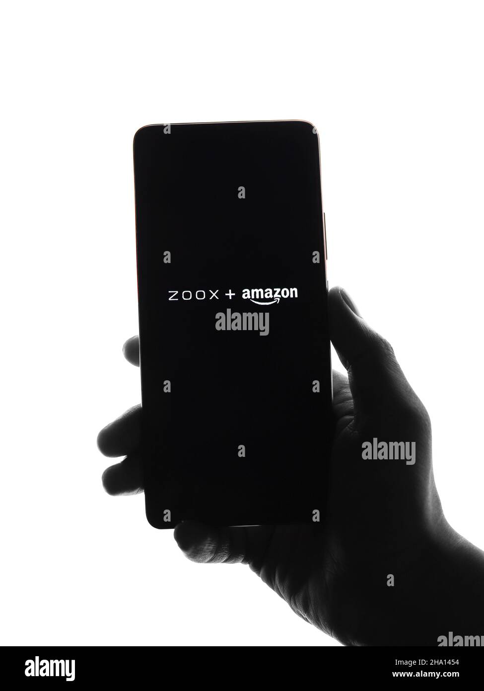 West Bangal, India - December 05, 2021 : Zoox logo on phone screen ...