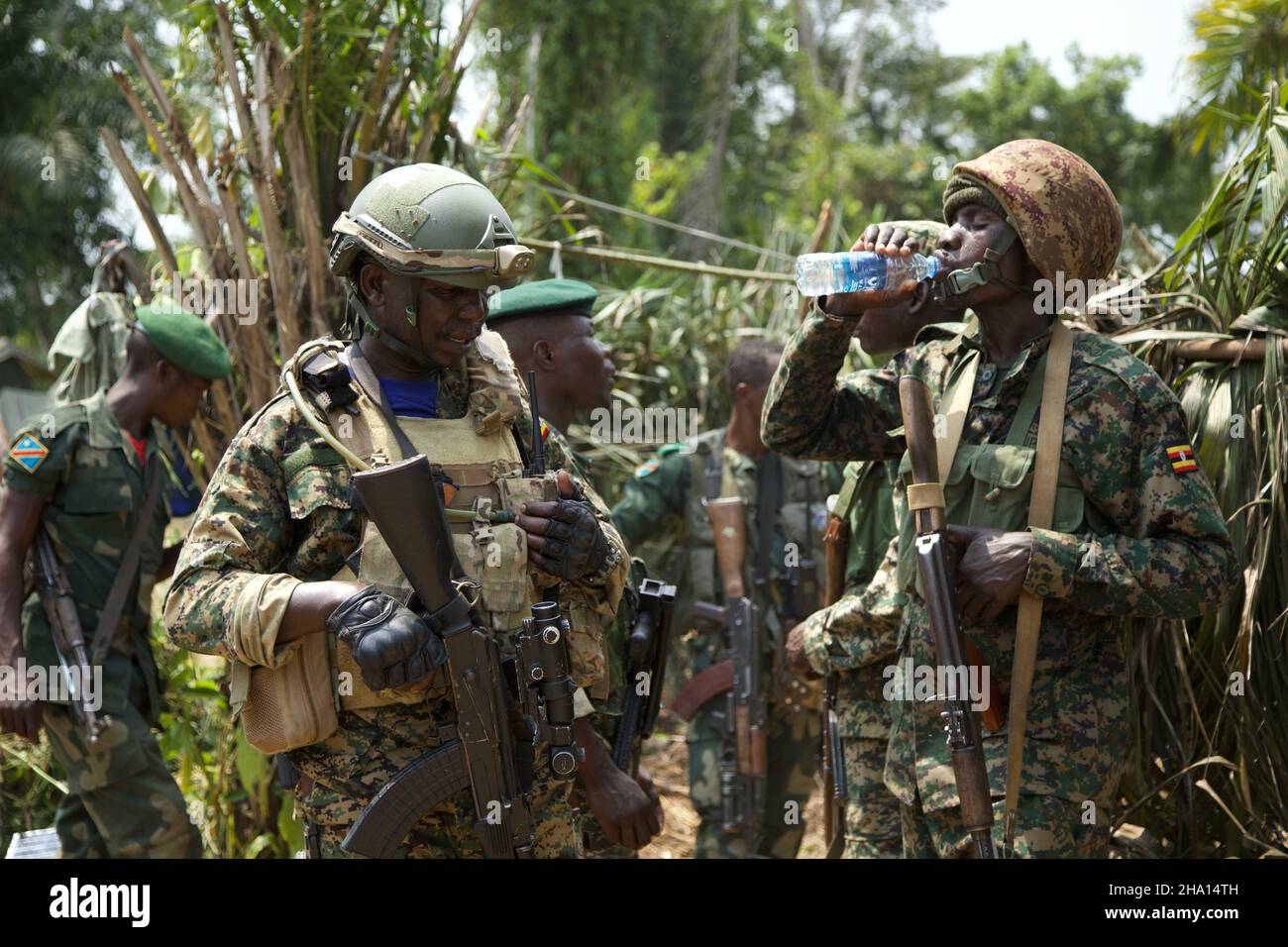 Drc beni front line hi-res stock photography and images - Alamy