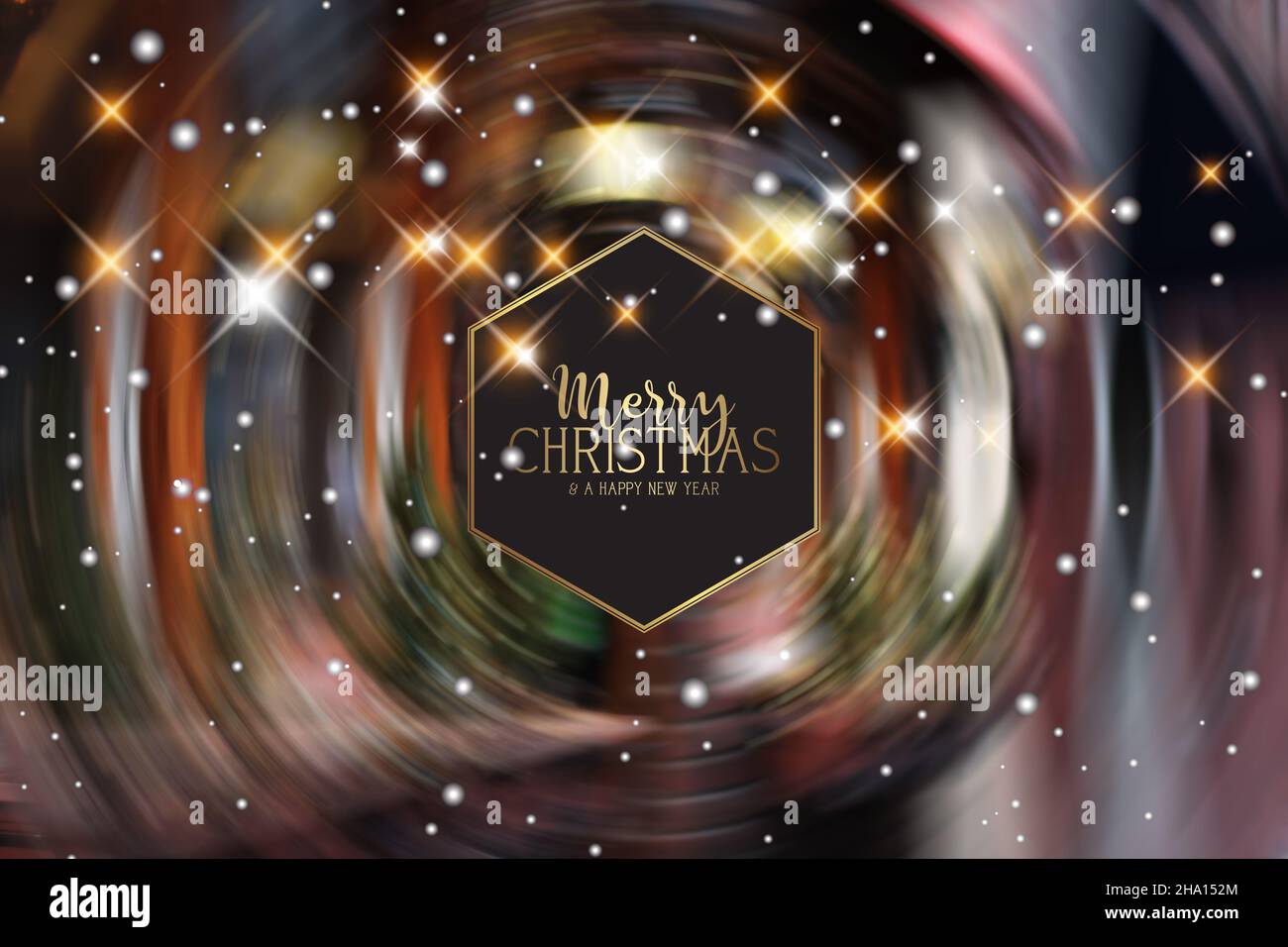 New Year and Christmas background, poster, card, invitation, flyer or ...