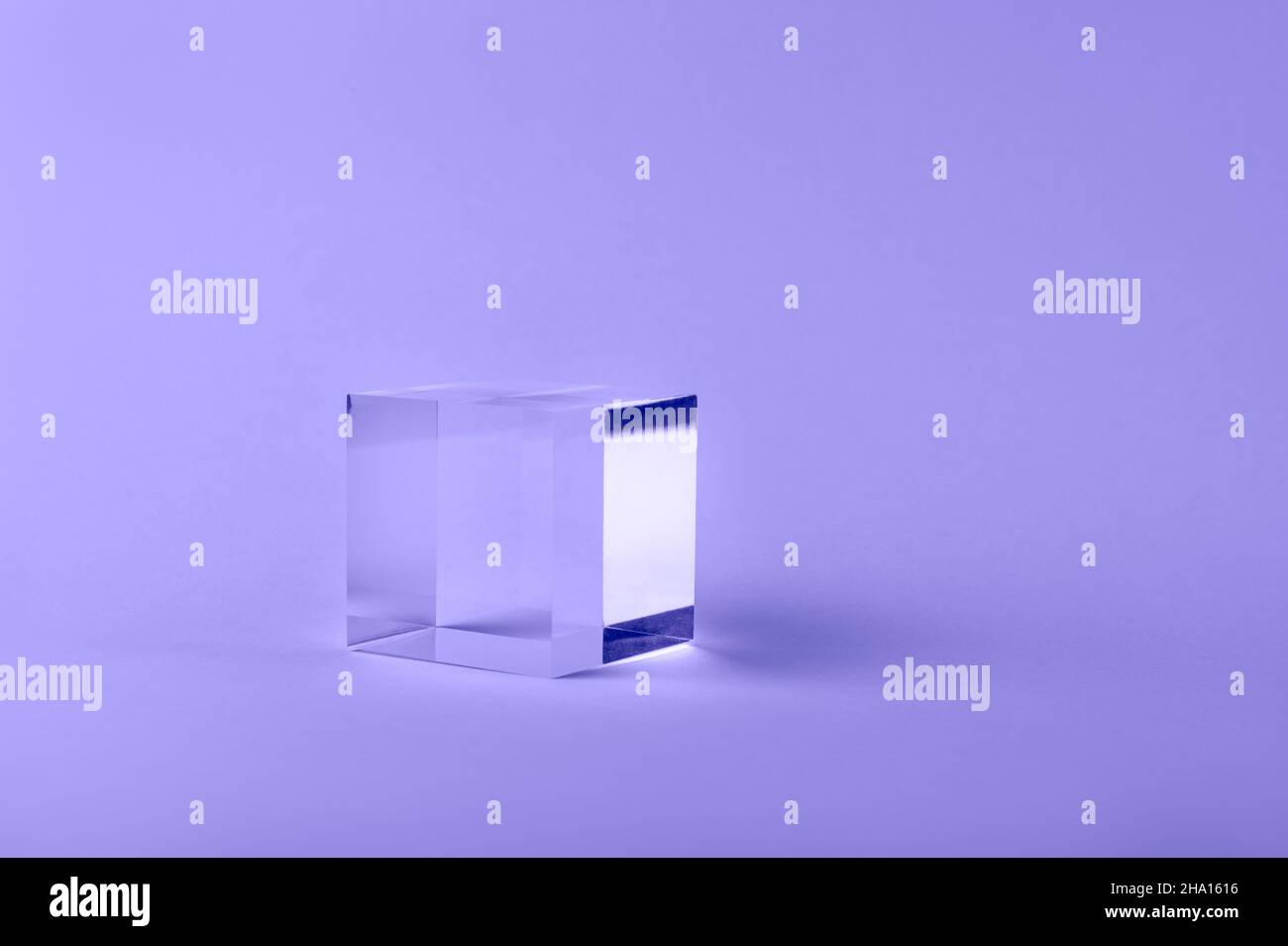 Acrylic Solid Display Block Stock Photo - Alamy