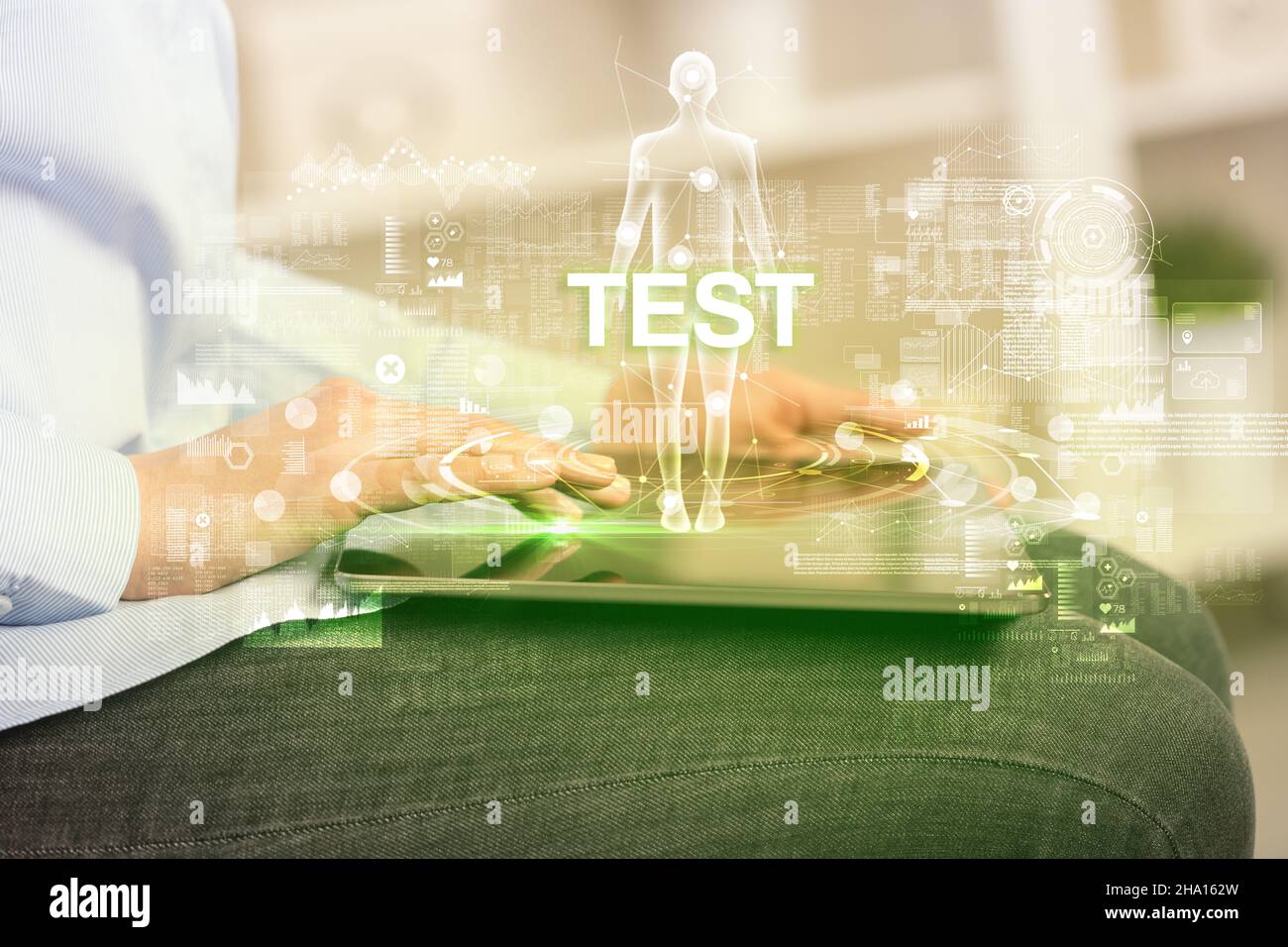Electronic medical record, tech concept Stock Photo - Alamy