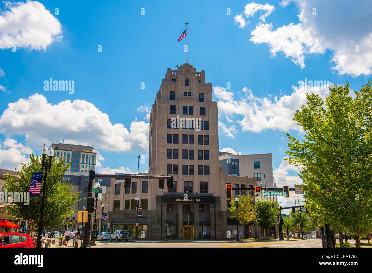 Granite Trust Company is a historic commercial building with Art Deco ...